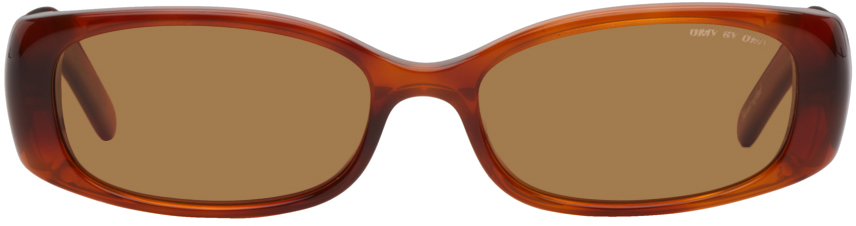 Dmy Studios Tortoiseshell Billy Sunglasses In Classic Havana - 35